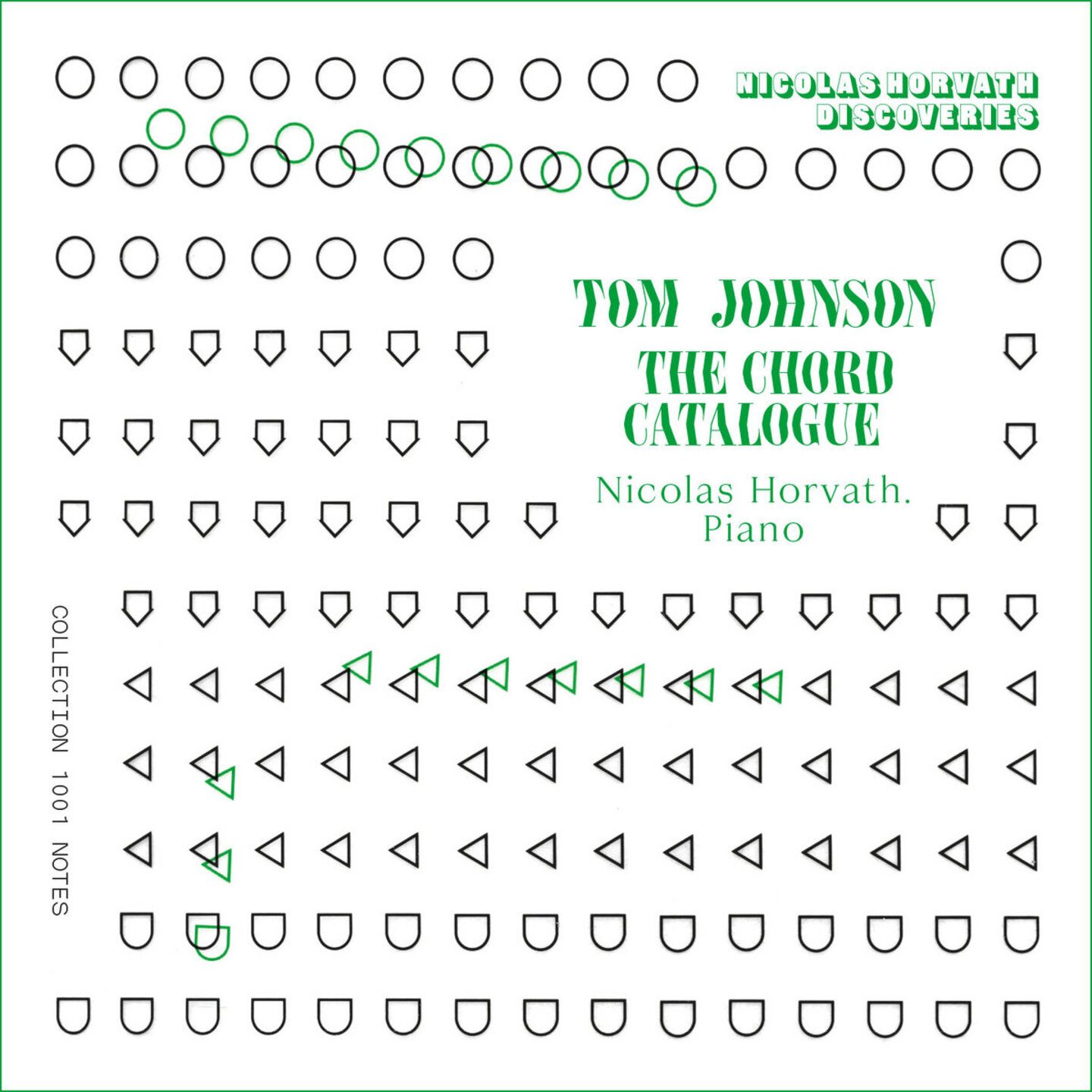Tom Johnson - The Chord Catalogue - Festival 1001 Notes